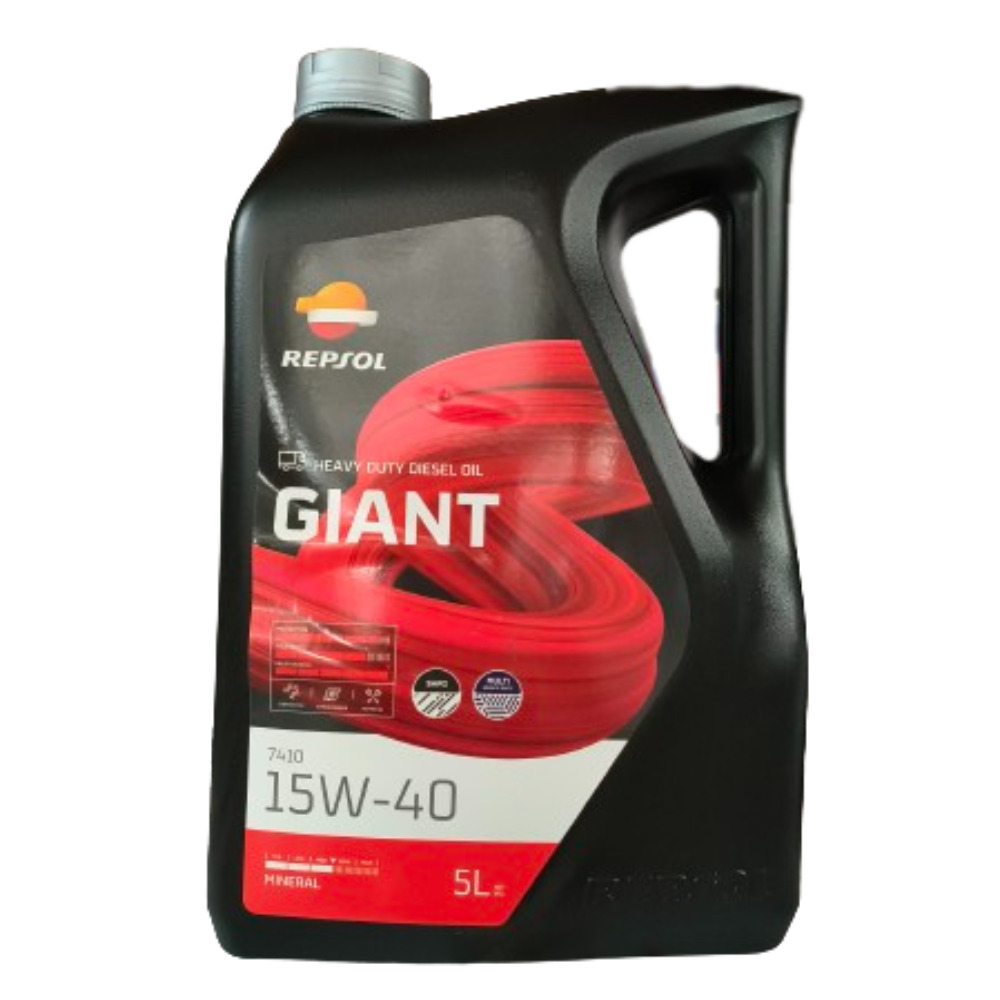 REPSOL GIANT 7410 SHPD E5 15W40 CP-5L (CAJA 5 UDS.) - Lubrivalle